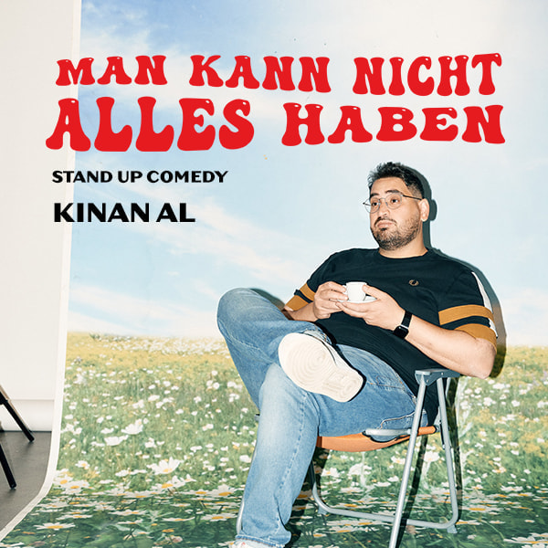 Kinan Al Man kann nicht alles haben im StandUp 44 Shop